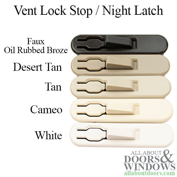 Amesbury Truth 13183 Vent Lock Stop Night Latch Cameo Security Vent ...