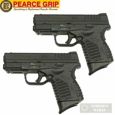 TWO Pearce Grip PG-XDS Springfield XDS XDE XDS MOD2 Grip Extensions 5/8 ...