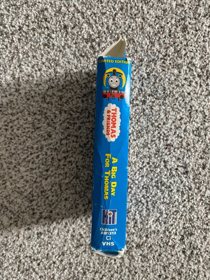 Rare A Big Day For Thomas Limited Edition - Thomas Train & Friends VHS ...