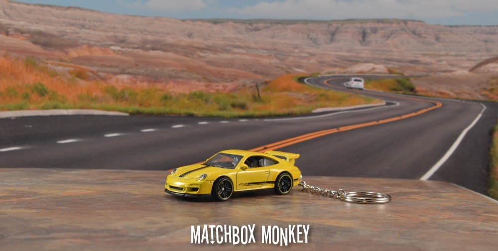 Porsche 911 Turbo GT3 RS Custom Keychain FOB Porte Cles Llavero Key ...