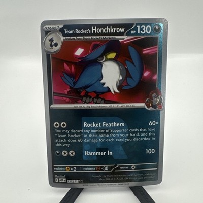 Pokemon TCG - Ascended Heroes - (Reverse R) - Team Rocket's Honchkrow ...