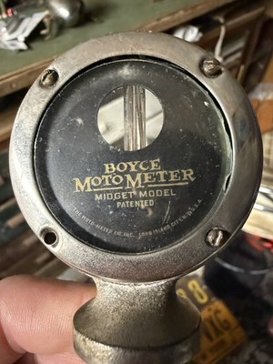 Vintage Boyce Moto Meter Midget Model 1910's 1920's Model T Studebaker ...