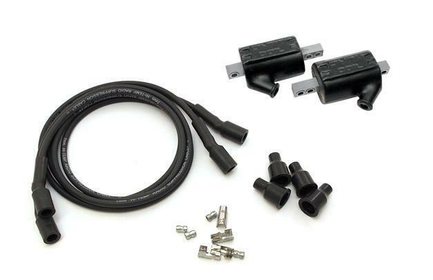Dyna Ignition Coils 5 ohm Output DC10-1 Wires DW-200 Ducati 750 Twin 72 ...