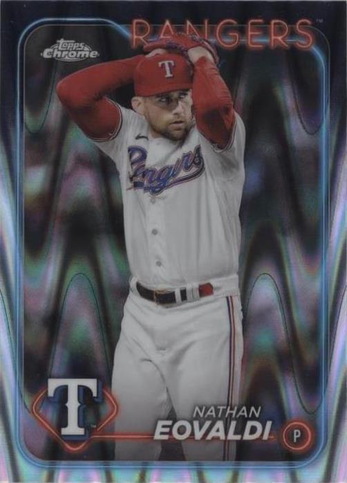 2024 Topps Chrome - Nathan Eovaldi #283 RayWave Refractor for sale ...