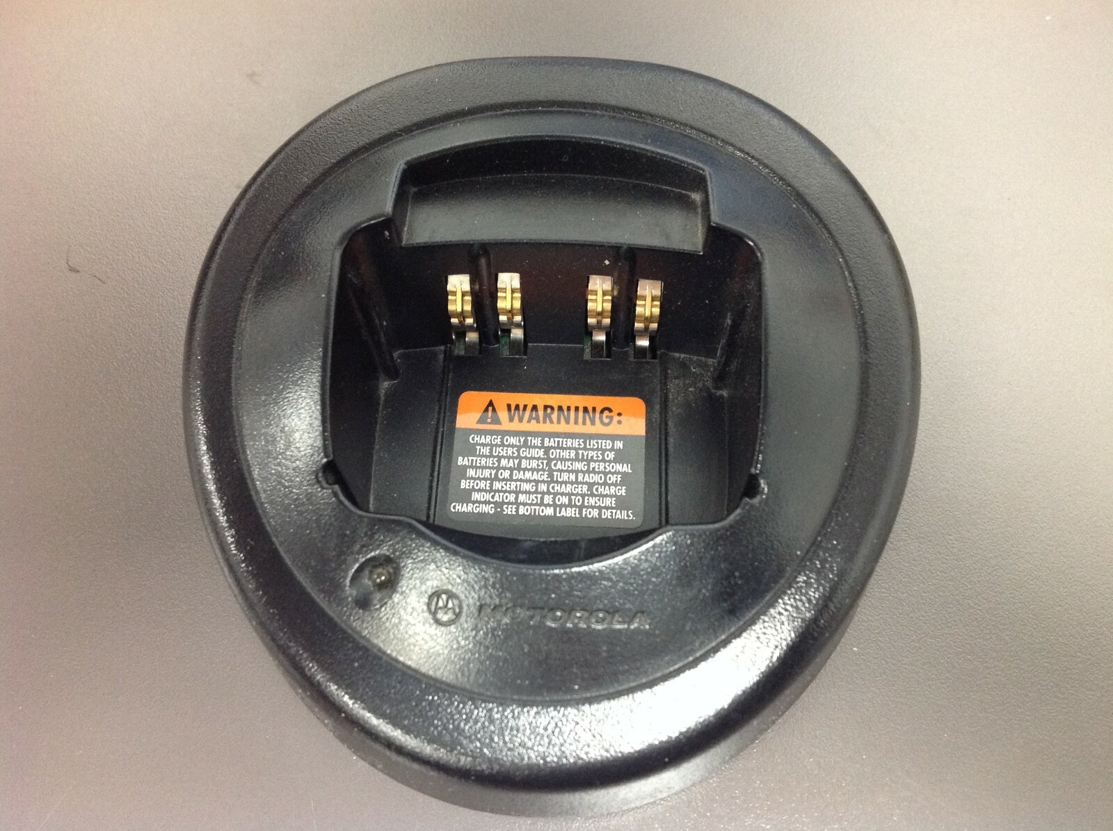 Motorola HTN9000B, Charger for HT750, HT1250, MTX950, MTX9250, NO PLUG ...
