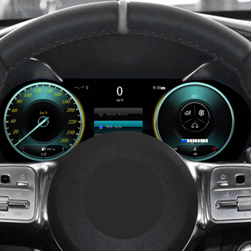 For Mercedes Benz C W205 GLC W235 2015-18 Car Digital Dash Screen LCD ...