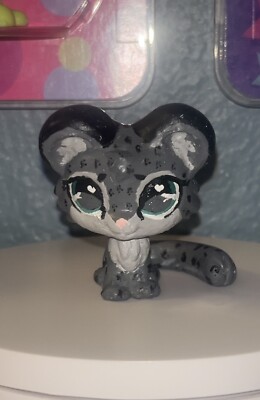 lps snow leopard OOAK custom | eBay