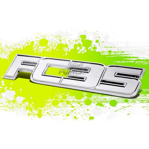 "FC3S" SILVER LETTER LOGO TRIM BADGE METAL EMBLEM DECAL AUTO EXTERIOR ...