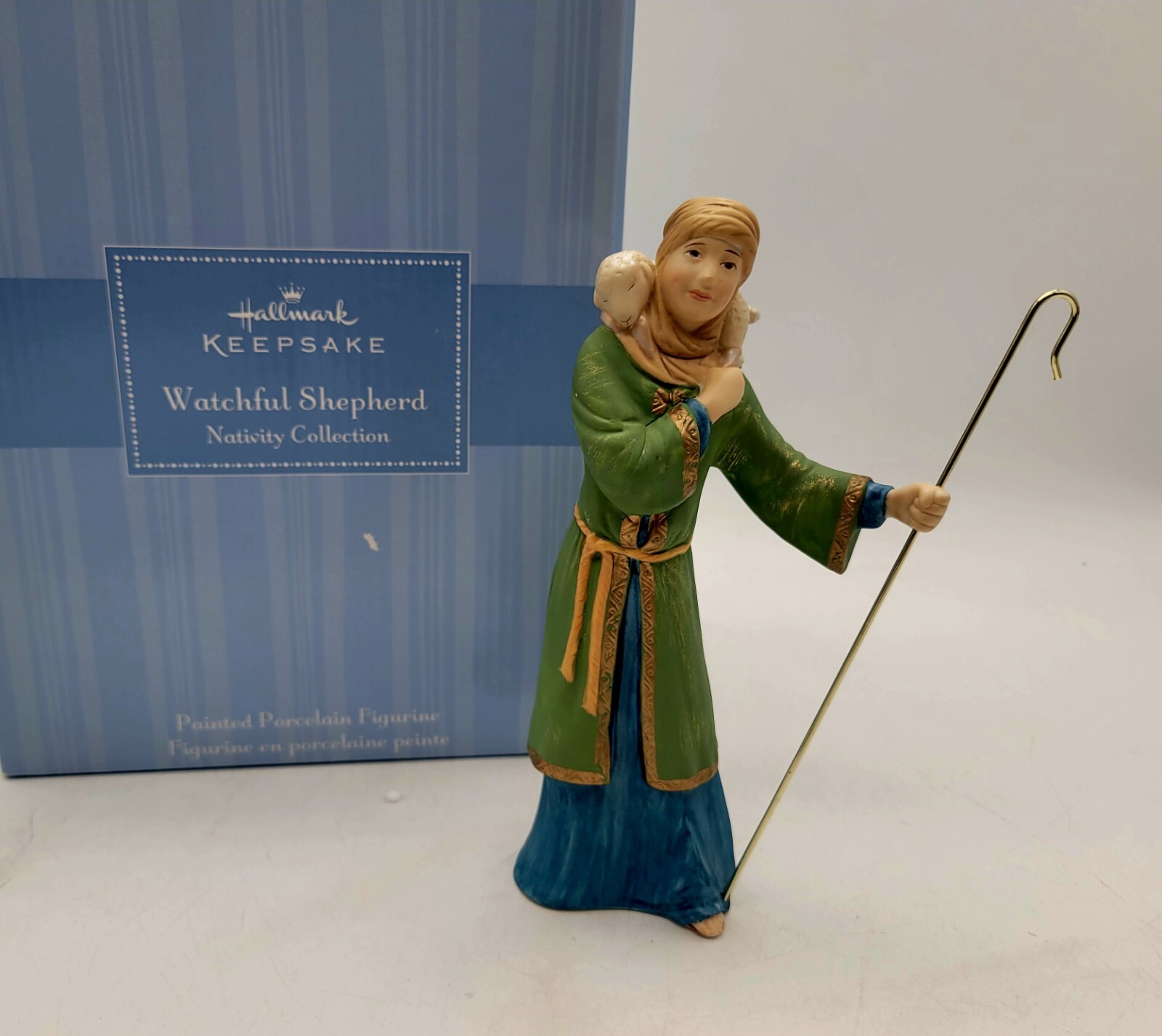 Hallmark Keepsake Watchful Shepherd Nativity Collection Scene in Box | eBay