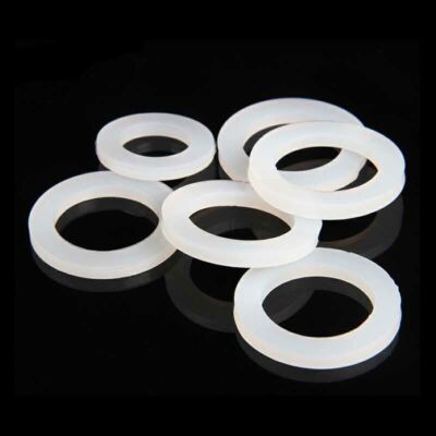 M9 M10 O-ring Silicone Seal Ring Washer Soft Flat Gasket 14-20mm OD 1 ...