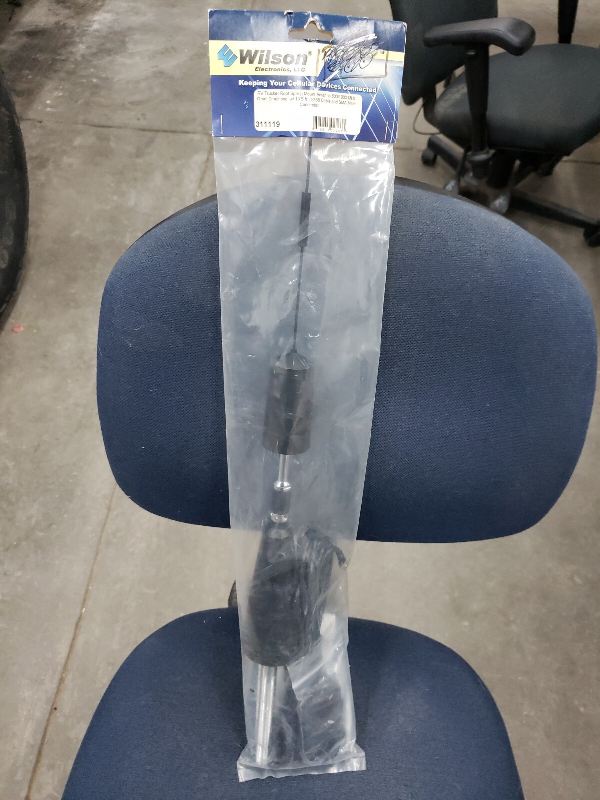 RV TRUCKER ROOF SPRING ANTENNA Wilson Cellular 31119 OMNI 800/1900 MHZ ...