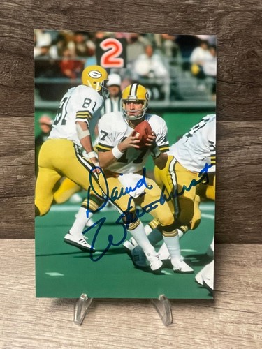 David Whitehurst Green Bay Packers Hand Signed 4x6 Photo TC46-3327 | eBay