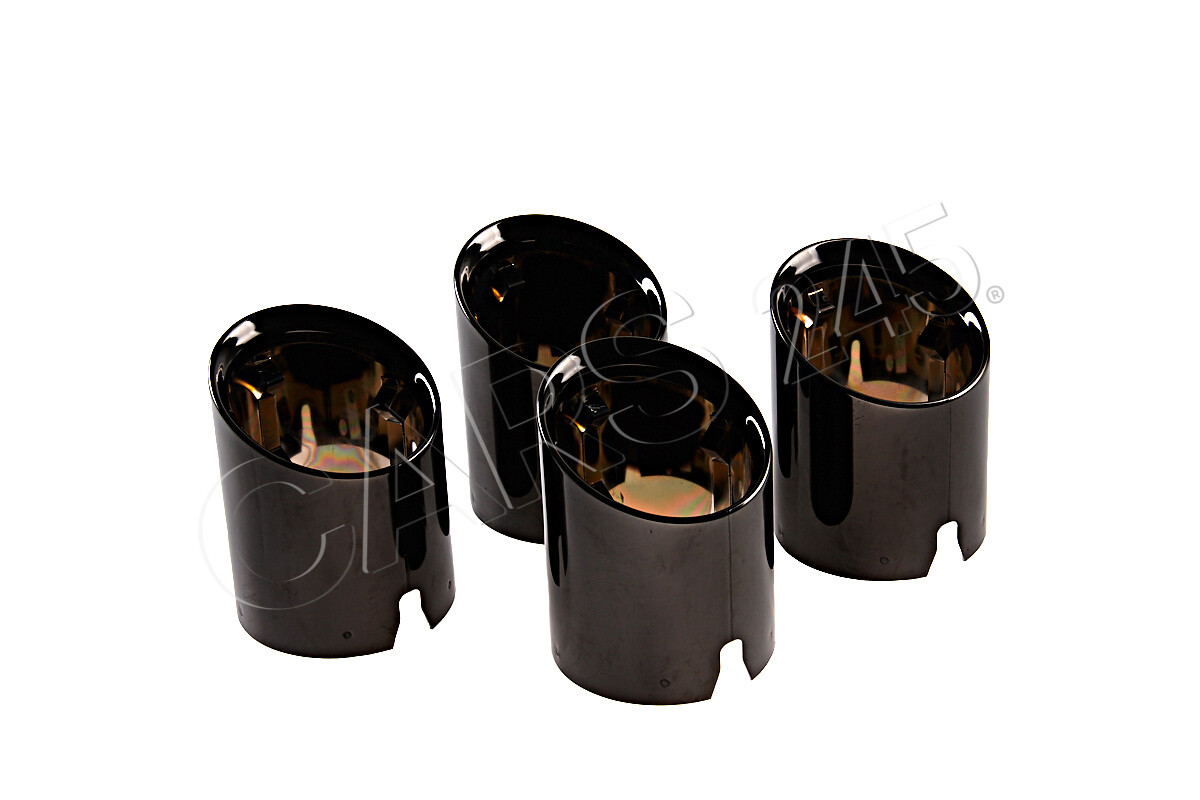 Genuine BMW M3 G80 G81 G82 G83 Tailpipe trim black chrome X4 ...