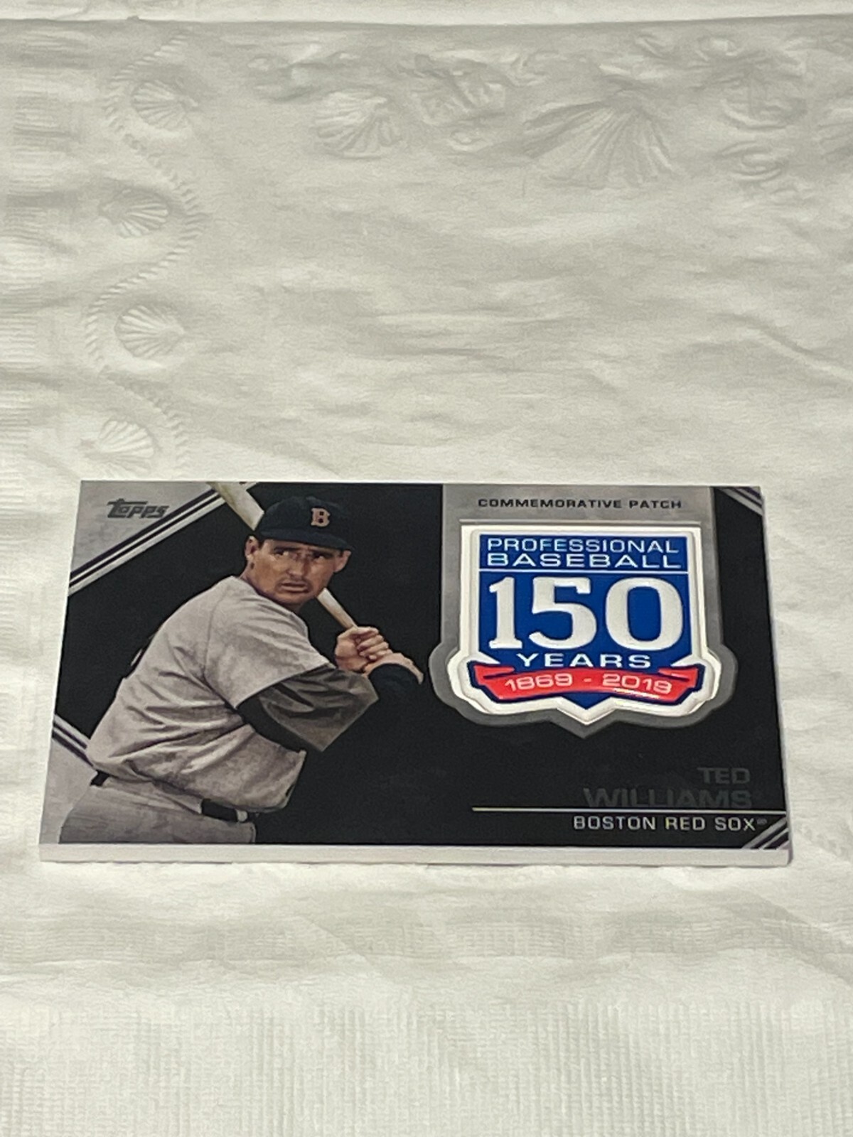 2019 Topps - 150th Anniversary Commemorative Patch Series 2 150th ...