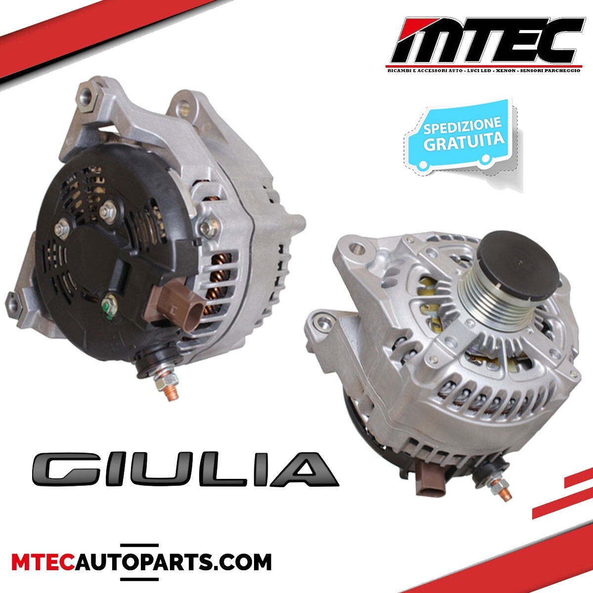 Original Denso Alternator // Alfa Romeo Stelvio Giulia 104211-0690 ...