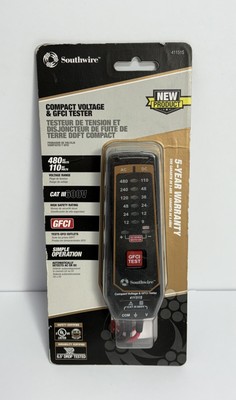 Southwire Compact Voltage & GFCI Tester 41151S | eBay