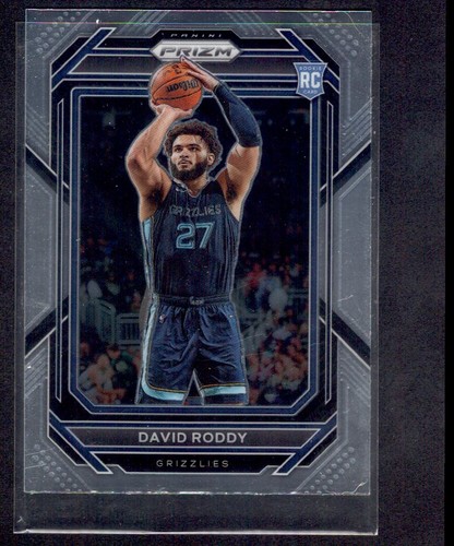 2022-23 PANINI PRIZM ROOKIE CARD DAVID RODDY RC MEMPHIS GRIZZLIES #261 ...