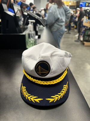 Golden State Warriors 2024 Captain Klay Thompson SGA Cap Hat 11/12/24 ...