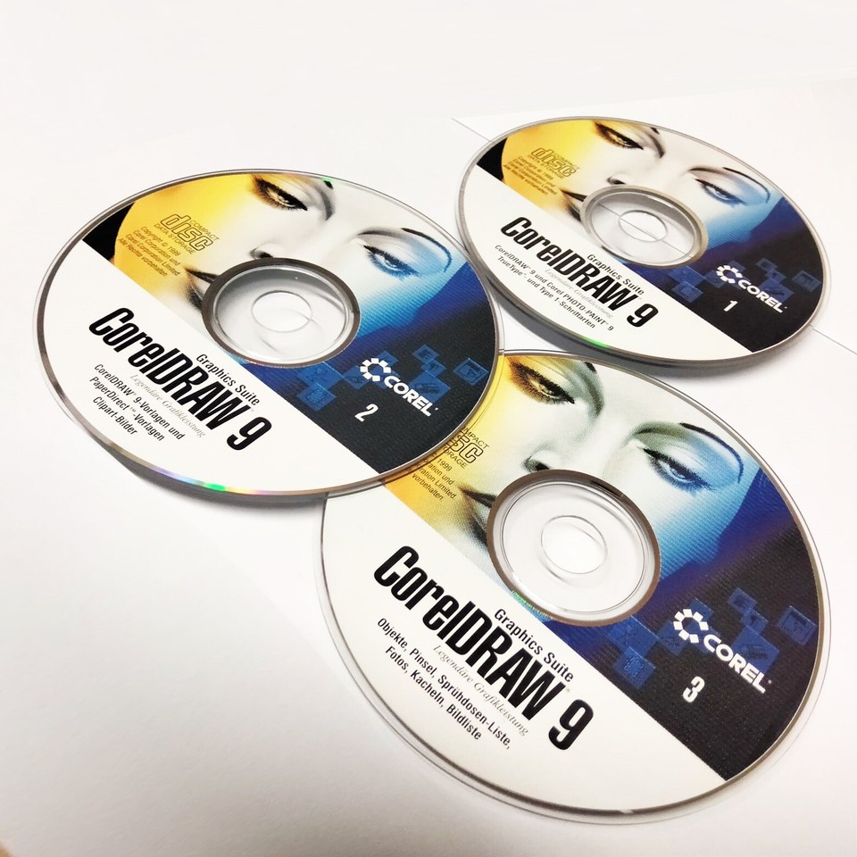 CorelDraw 9 ( German) + Serial 816367011722| eBay