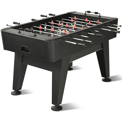 58X32" Premium Furniture Foosball Soccer Table Heavy Duty Arcade Game ...