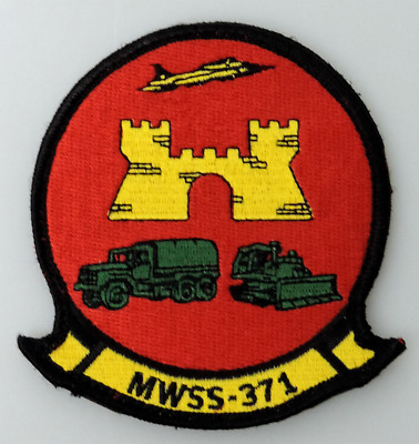 U.S. Marine Corps MWSS-371 Marine Wing Support Squadron - Patch- 2 ...