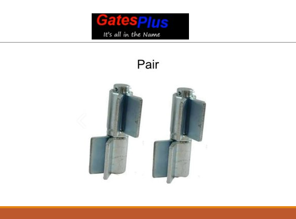 Heavy Duty Swing Gate Shackle Hinge- Pin 20mm - pair | eBay