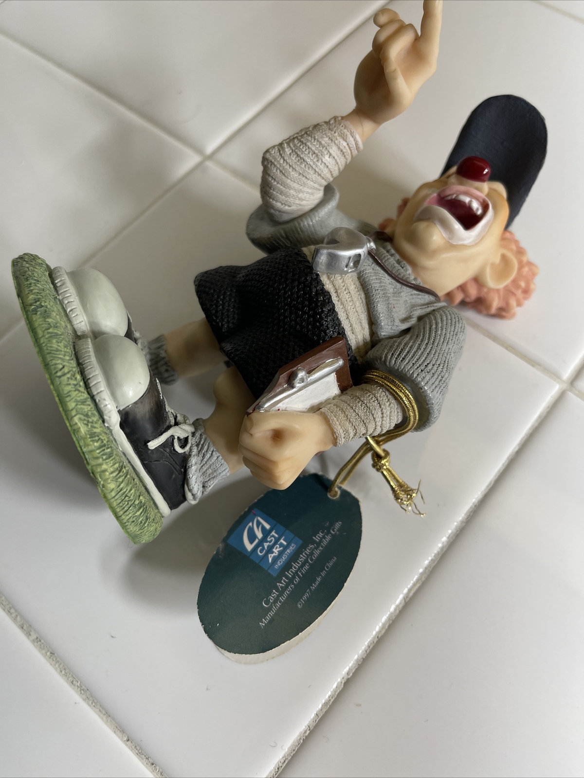 Slapstix by Cast Art "Hit The Showers" Coach Clown-6”x3”#04002 | eBay