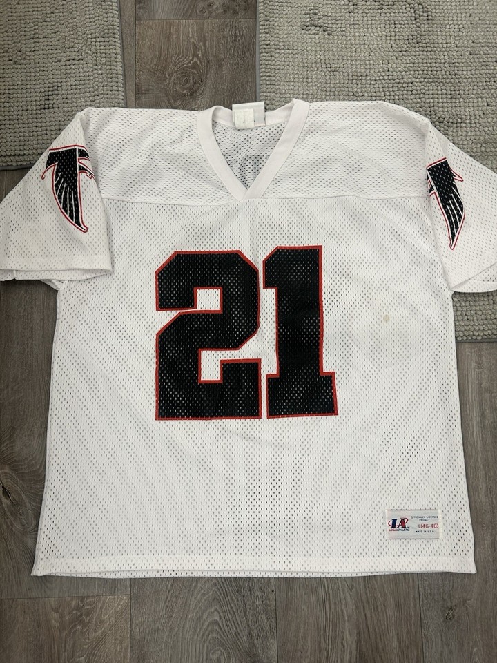 Vintage Deion sanders Atlanta Falcons logo Athletic Jersey | eBay