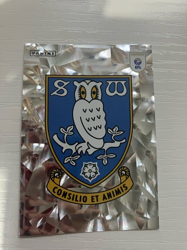 PANINI EFL 2025 - 26 STICKER SHEFFIELD WEDNESDAY CLUB BADGE / CREST ...