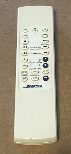 GENUINE BOSE RC-9A REMOTE CONTROL FOR LIFESTYLE 3/5/8 OR 12 MUSIC ...