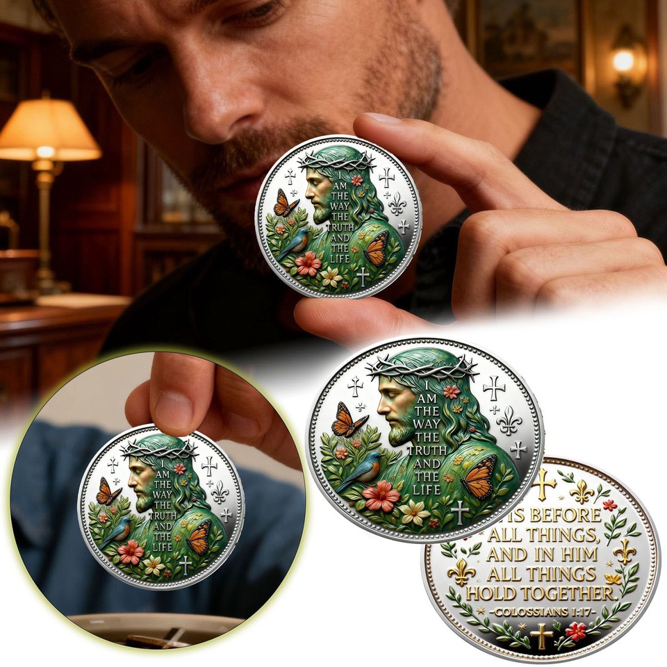 I AM THE WAY, THE TRUTH AND THE LIFE Commemorative Coin | eBay