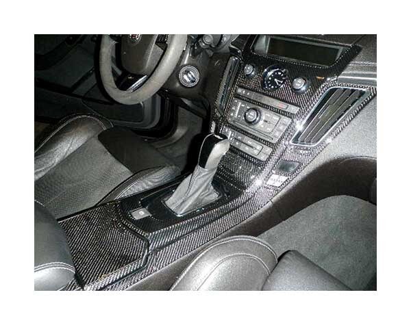 Interior Real Carbon Fiber Dash Trim Kit for CADILLAC CTS coupe 2011 ...