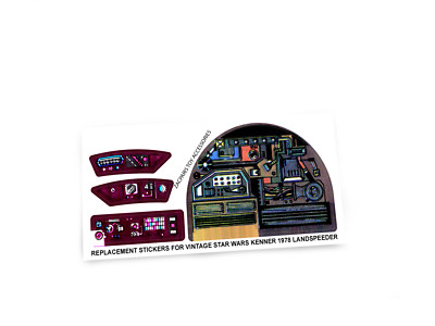 Custom Star Wars Vintage Kenner Landspeeder stickers - Land Speeder ...