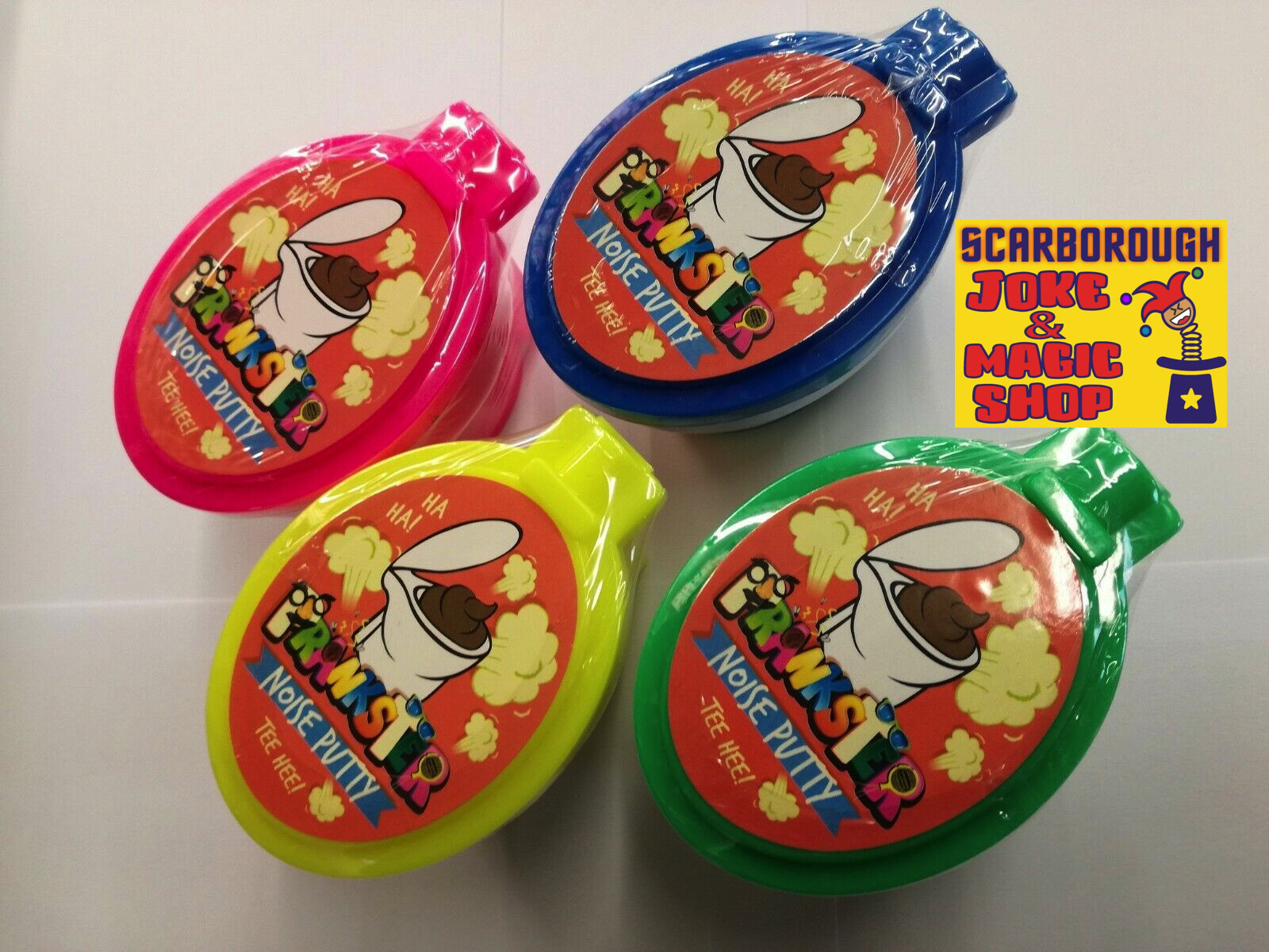 Fart Noise Putty ~ Classic Large Toilet Pot ~ Retro Novelty Slime ...