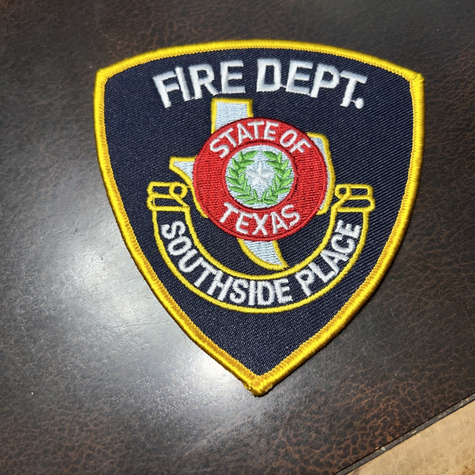 Vintage / Obsolete Texas Fire Department Patch Southside Place | eBay