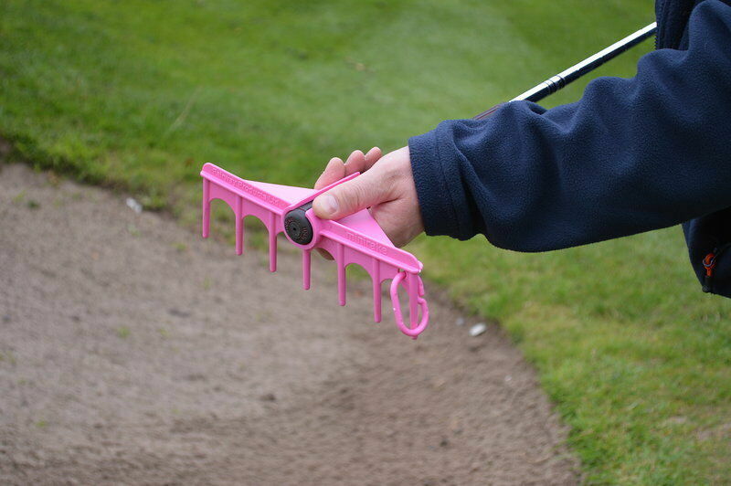 Personal Mini Golf Rake(Bunker Rake) Blue, Green or Pink.. Cheapest on ...