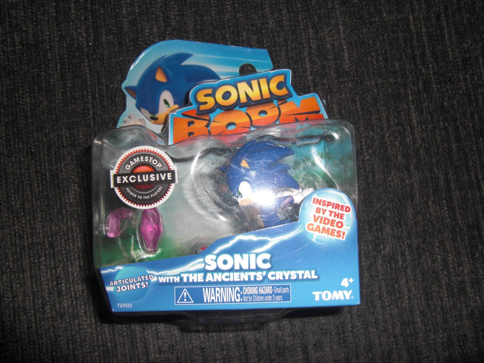 sonic the hedgehog with ancients crystal tomy figure nip | eBay