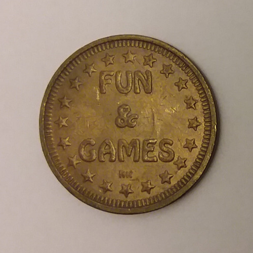 Fun & Games Arcade Game Token 24mm | eBay