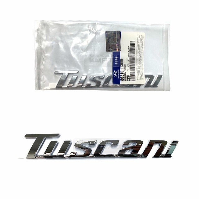 Fit Hyundai Tuscani OEM Part Lettering Logo Decal Emblem 86310 2c000 ...