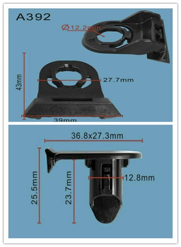 20 Sets Fit TOYOTA Front Bumper Fender Liner + Pin Hold 47749-33030 ...