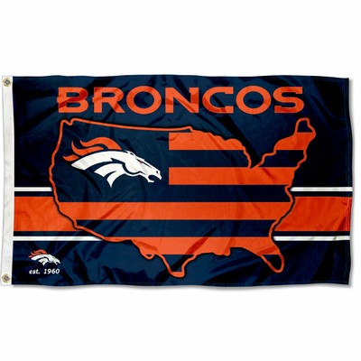 3x5 Foot Denver Broncos USA Country Flag | eBay