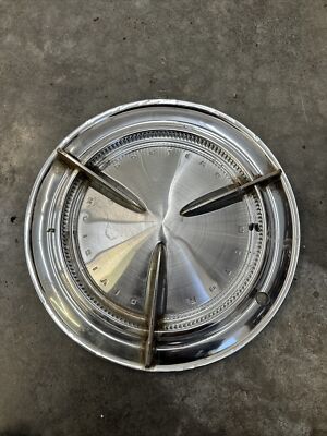 NOS GM 1960 Pontiac accessory spinner Hubcap BONNEVILLE CATALINA | eBay