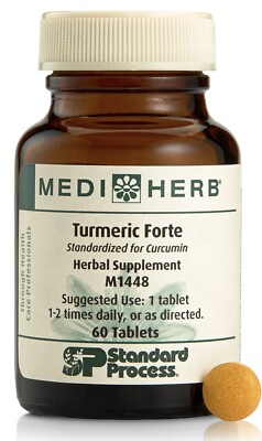 Standard Process Medi Herb, Turmeric Forte, 60 Tablets 812122016810 | eBay
