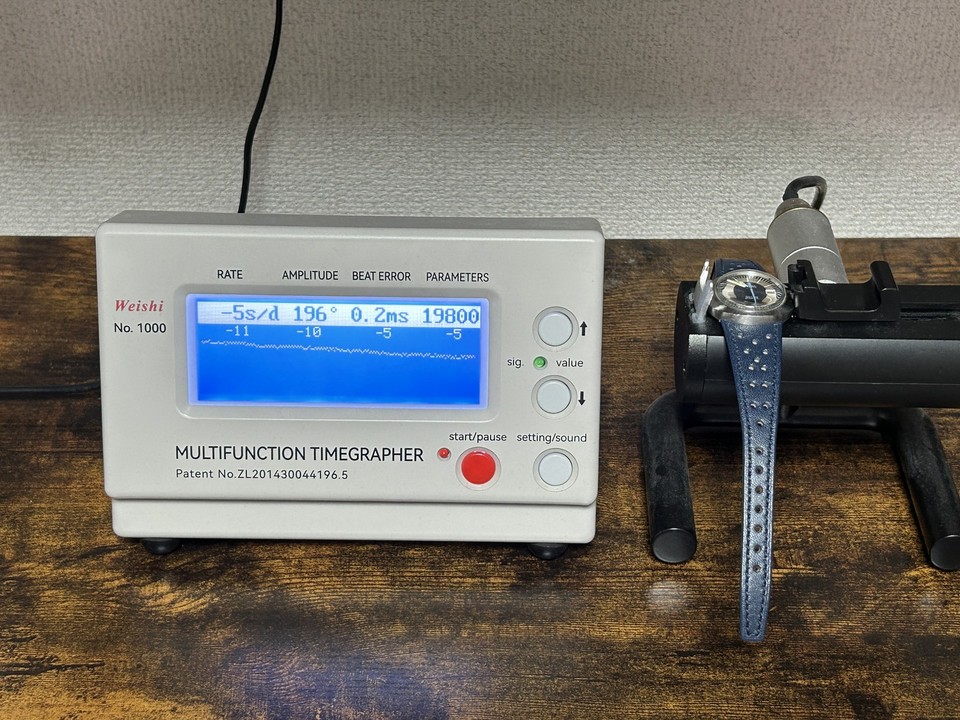 Near MINT Vintage Omega Geneve DYNAMIC TOOL.102 30mm Automatic Blue ...
