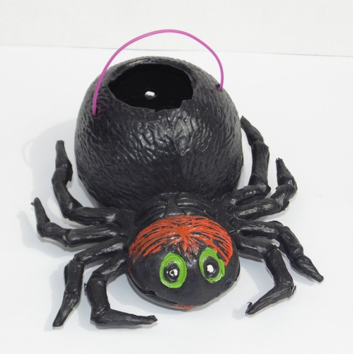 RARE MONSTER SPIDER MEXICAN HALLOWEEN BUCKET LANTERN CANDY CONTAINER | eBay
