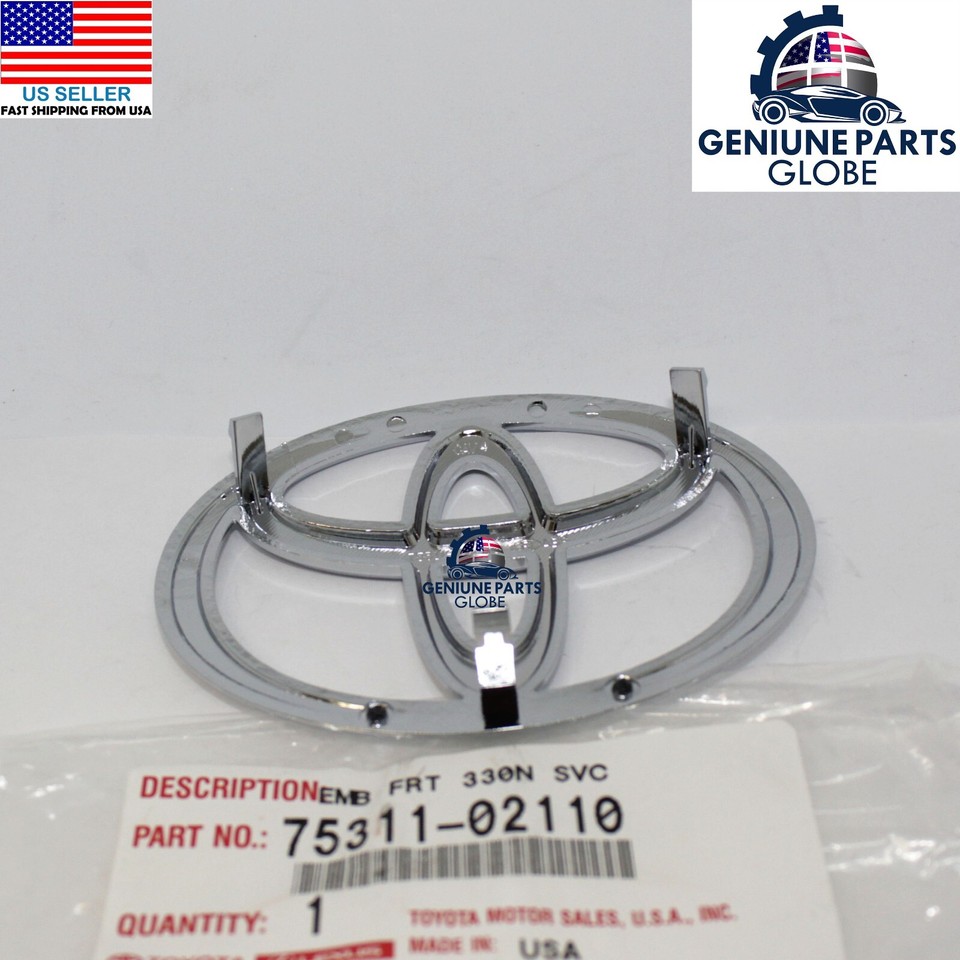 GENUINE OEM TOYOTA 03-08 COROLLA MATRIX CHROME FRONT RADIATOR GRILLE ...