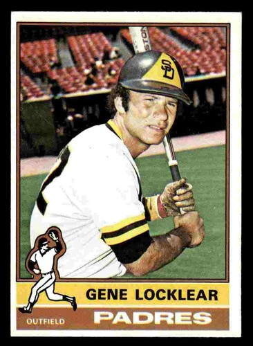 1976 Topps Gene Locklear #447 - San Diego Padres - NM+ | eBay