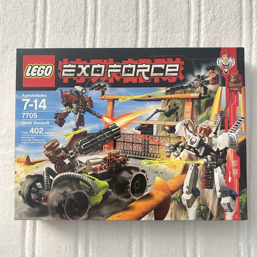 Lego Exo-Force: Gate Assault (7705) Building Kit Retired Set 2006 NEW ...