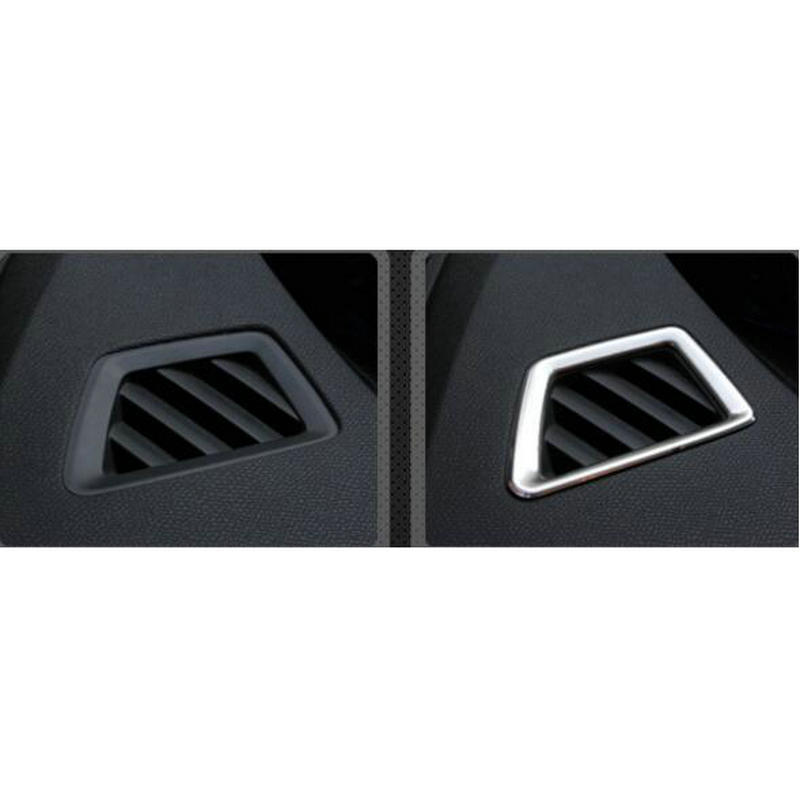 Steel Interior Front Upper Air vent Cover Trim For LHD Peugeot 3008 GT ...