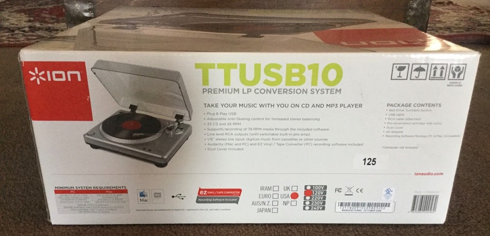 ION TTUSB10 Premium LP Conversion System NIB | eBay